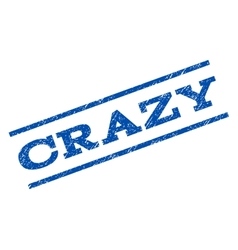 Crazy Watermark Stamp Royalty Free Vector Image