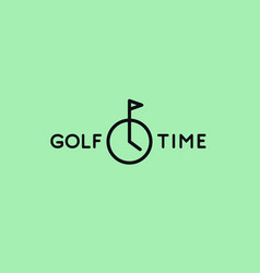 Time call center logo icon design Royalty Free Vector Image