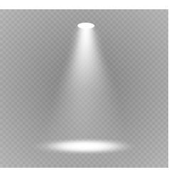 Spotlight light Royalty Free Vector Image - VectorStock