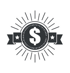 Money sign design Royalty Free Vector Image - VectorStock