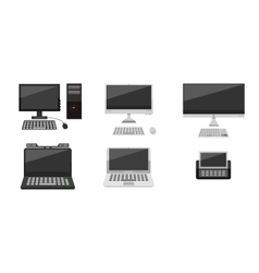 Old computer Royalty Free Vector Image - VectorStock