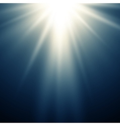 Abstract magic light background blue holiday Vector Image