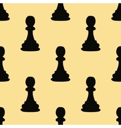 Pawn chess piece decorative pattern coloring page Vector Image