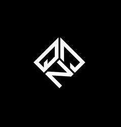 Fms letter logo design on black background Vector Image