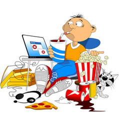 Messy Royalty Free Vector Image - VectorStock