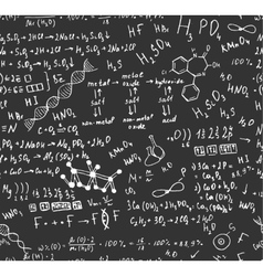 Math seamless pattern background notebook Vector Image