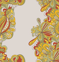 Abstract seamless hand-drawn border Royalty Free Vector