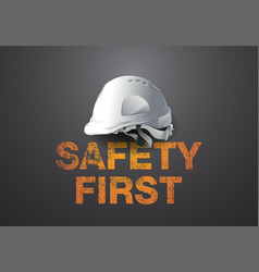 Fall protection construction worker safety first Vector Image