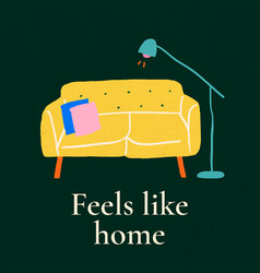 Street clocks and a lamp post hand-drawn Vector Image