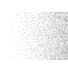 Abstract gradient halftone random dots background Vector Image