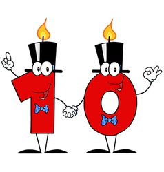 Number Ten Royalty Free Vector Image - VectorStock