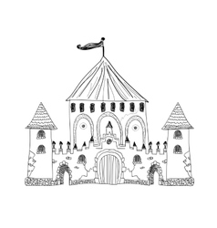 Zamok 222 otkr Royalty Free Vector Image - VectorStock