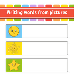 Find correct answer draw a line learning Vector Image