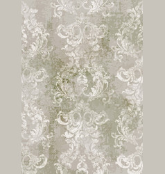 Royal baroque texture pattern floral Royalty Free Vector