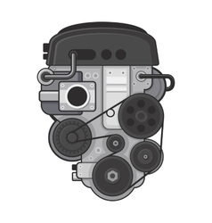 Car wheels icons set on white background Vector Image