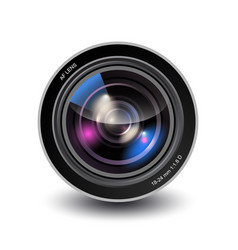 Dslr camera function icon Royalty Free Vector Image