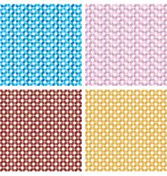 Retro square pattern Royalty Free Vector Image