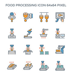 Food icon set-2 Royalty Free Vector Image - VectorStock