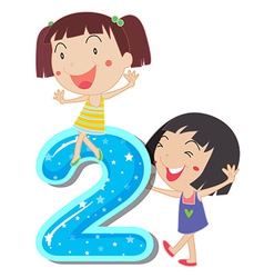 Number Royalty Free Vector Image - VectorStock