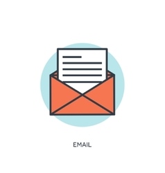 E-mail icon electronic mail exchange computer Vector Image