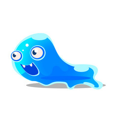 Cute funny colorful jelly animals and monsters Vector Image
