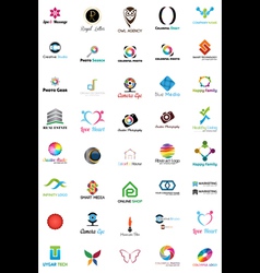 Creative studio logo Royalty Free Vector Image