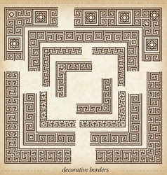 Maze border Royalty Free Vector Image - VectorStock