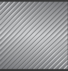 Metal background with striped texture background Vector Image