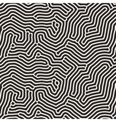 Organic irregular rounded lines seamless Vector Image