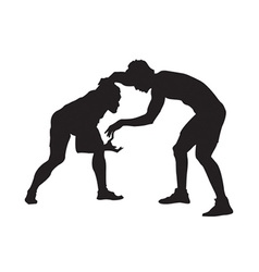 Wrestle Royalty Free Vector Image - VectorStock