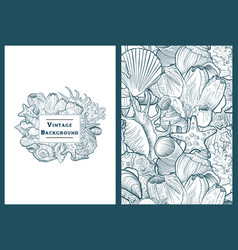 Sea shell Royalty Free Vector Image - VectorStock