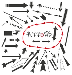 Map markers and pointers Royalty Free Vector Image