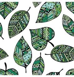 Green mexican pattern Royalty Free Vector Image