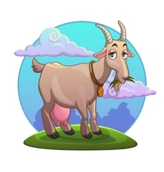 Billy goat Royalty Free Vector Image - VectorStock