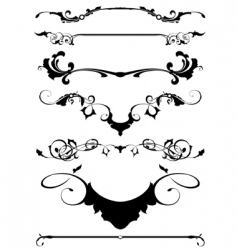 Victorian frame set Royalty Free Vector Image - VectorStock