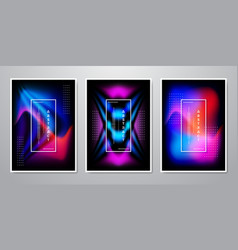 Abstract modern trendy liquid color background Vector Image