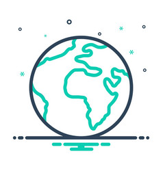 Landmark linear icons Royalty Free Vector Image