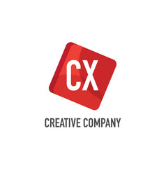 Monogram letters initial logo design acr Vector Image