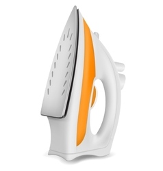 Clothes iron on a white background Royalty Free Vector Image