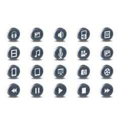 Carbon gui Royalty Free Vector Image - VectorStock