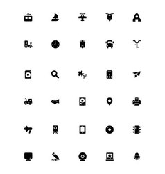 Mini Icons 16 Royalty Free Vector Image - VectorStock