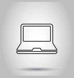 Laptop icons set Royalty Free Vector Image - VectorStock