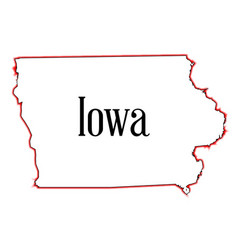 Iowa Royalty Free Vector Image - VectorStock