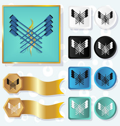 Logo for rowing club Royalty Free Vector Image