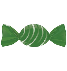 Green candy Royalty Free Vector Image - VectorStock