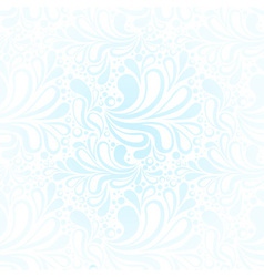 Repeating winter frost seamless pattern Royalty Free Vector