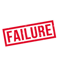 Failure rubber stamp Royalty Free Vector Image