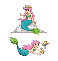 Mermaid Royalty Free Vector Image - VectorStock
