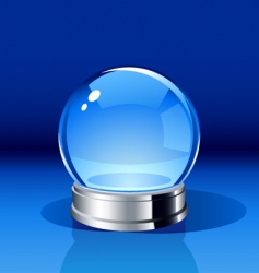 Crystal ball Royalty Free Vector Image - VectorStock