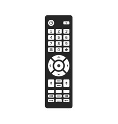 Tv remote control icon outline style Royalty Free Vector
